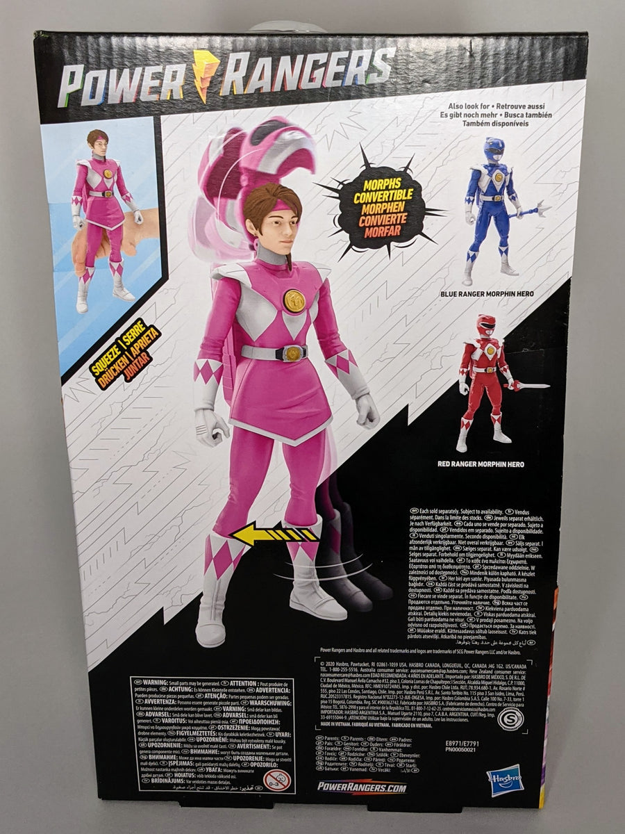 Mighty Morphin Power Rangers Pink Ranger Unmasked Action Figure – Anime ...